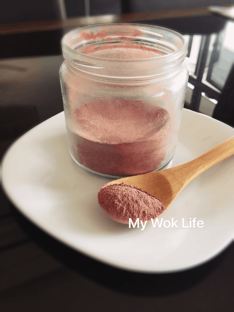 Homemade Purple Sweet Potato Powder (自制紫薯粉) - My Wok Life Cooking Blog