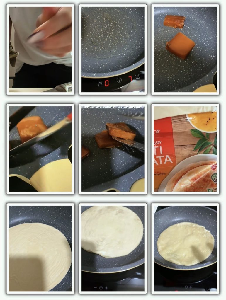 How To Make Nian Gao Prata And Recipe (年糕煎饼食谱) - My Wok Life Cooking Blog